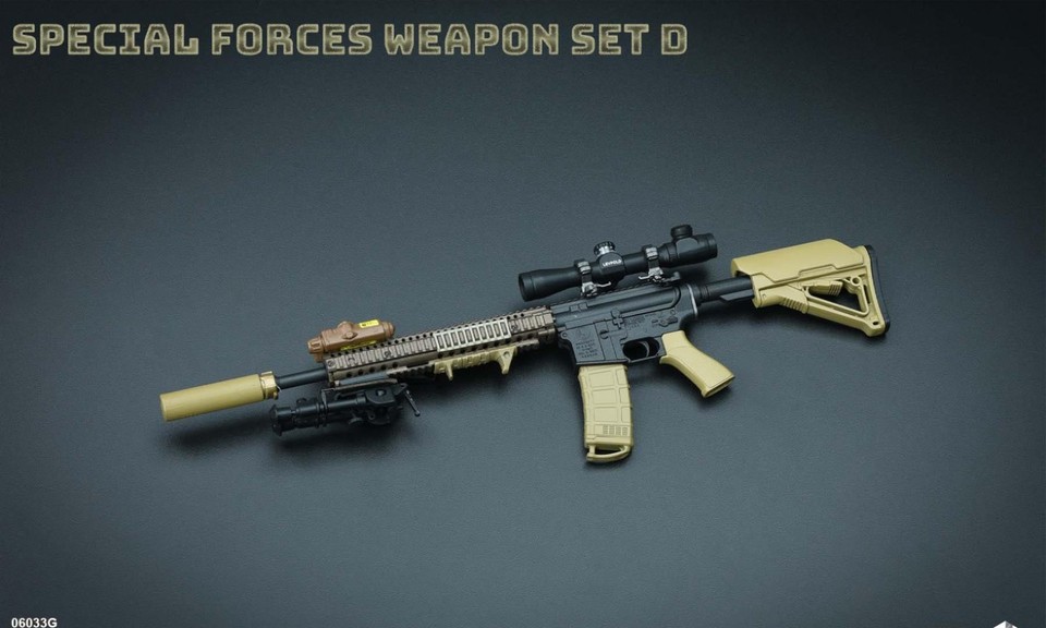 1/6 scale Special Forces Weapon Set - Version G - MINT IN BOX | eBay