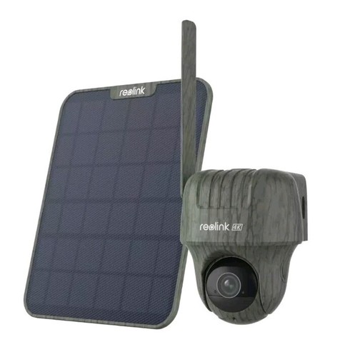 Reolink Go Ranger PT Battery Solar Security Camera 4K 4G LTE Wireless ...