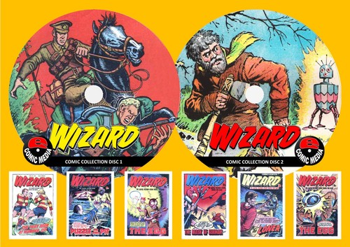 Wizard Weekly (1970-78) UK Comics On PC DVD Rom (CBR Format) | eBay