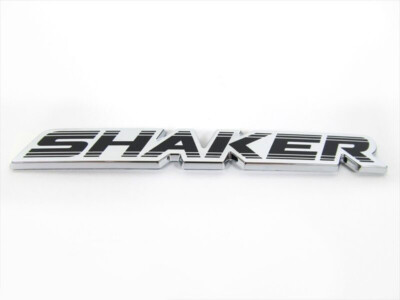 Dodge Challenger Charger 3D CHROME & BLACK SHAKER EMBLEM NAMEPLATE OEM ...