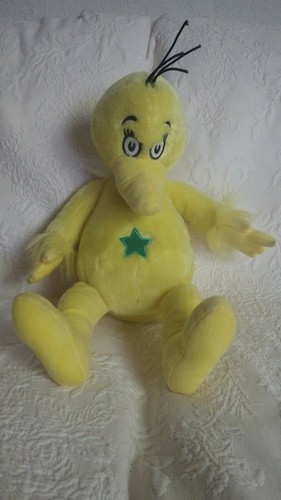 Kohls Cares Dr. Suess Yellow Sneetch W/Star Belly Plush Stuffed Animal ...