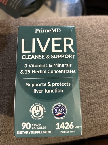 Prime MD 32-in-1 Liver Supplement with Milk Thistle and Dandelion Root ...