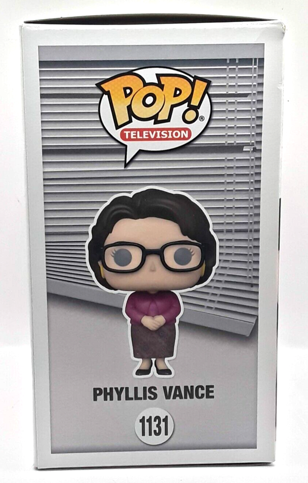 FUNKO POP! TELEVISION PHYLLIS VANCE 1131 Walmart The Office POP Vinyl ...