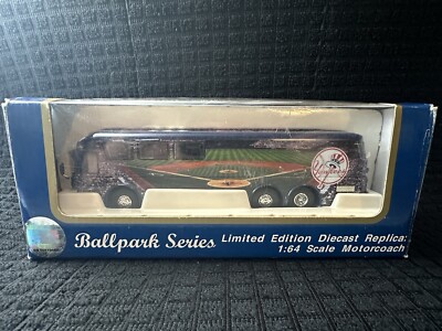 Fleet New York Yankees White Rose Collectibles Ballpark Series Team Bus ...