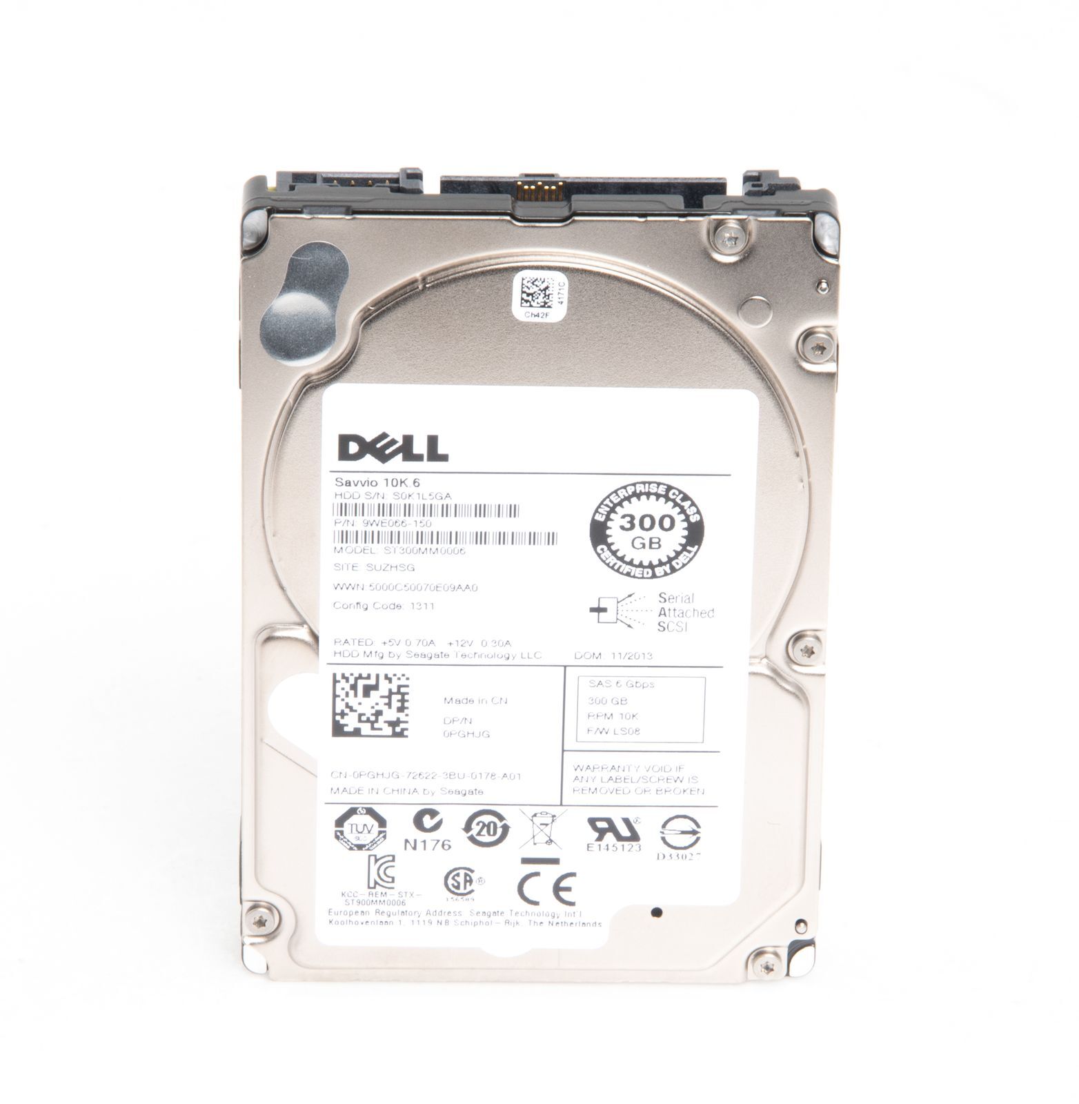Dell 300GB 6G 10K SAS (512n) 2.5 " SFF Disco Rigido / Hard - 0PGHJG ...