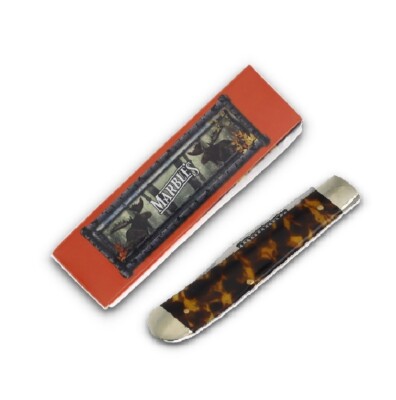 Marbles Trapper Pocket Knife Tortoise Shell handle | eBay