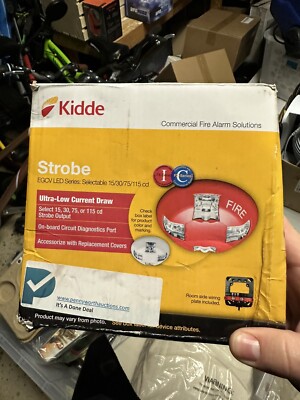 Kidde EGCVWN Ceiling Strobe, 15-115 | eBay