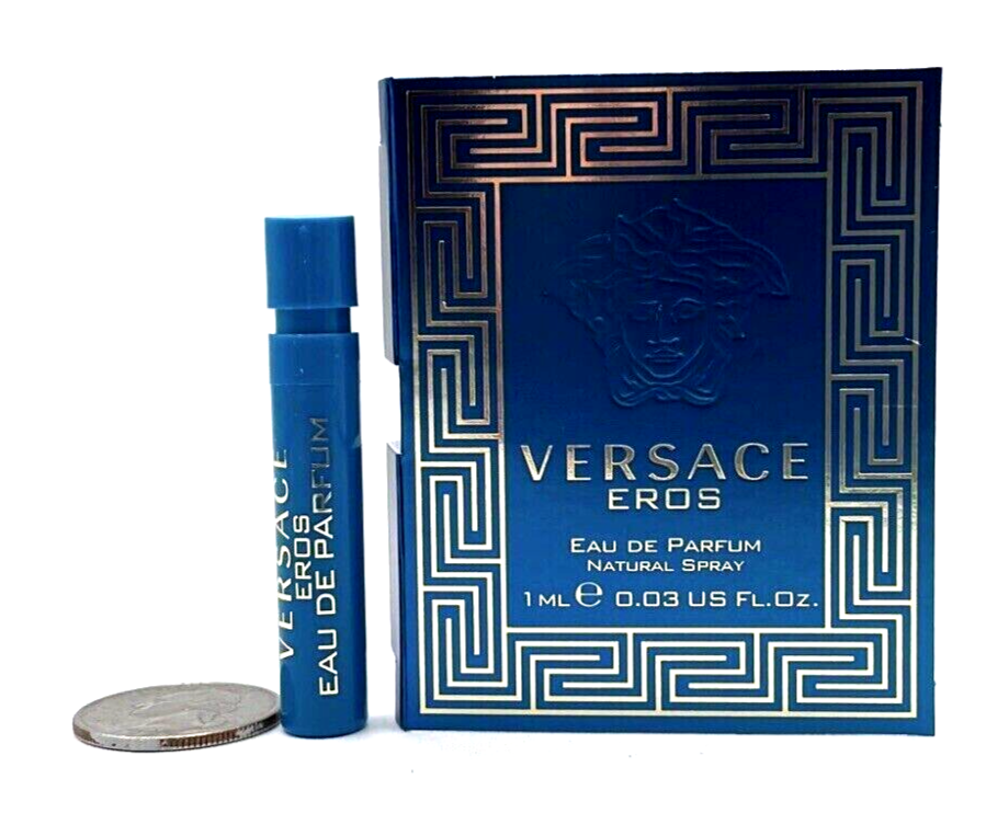 4-PCS Versace Eros Sample Spray Vials Collecrion for Men - NEW | eBay