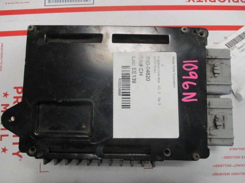 Engine ECM Control Module Fits 1998 98 VOYAGER CARAVAN P04727151AJ ...