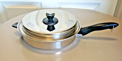 Colonial Ware By Saladmaster 18-8 Stainless Cookware Chicken Fryer 11 ...