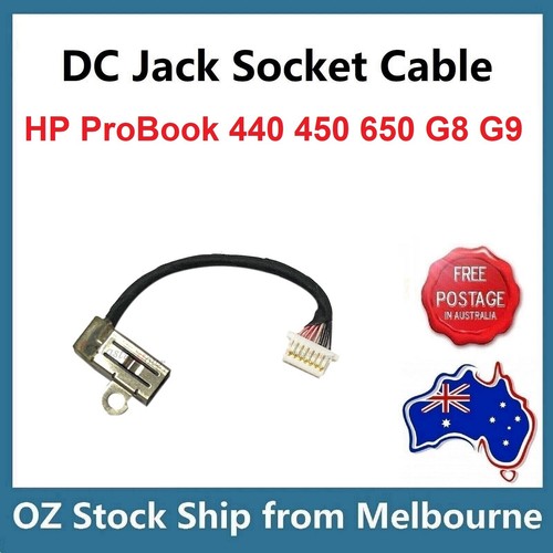 DC Power Jack Socket Port Cable For HP ProBook 640 650 440 445 450 455 ...