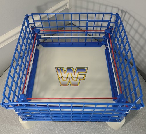 WWF Wrestling Superstars Steel Cage Match Accessory 1986 LJN Sling ...