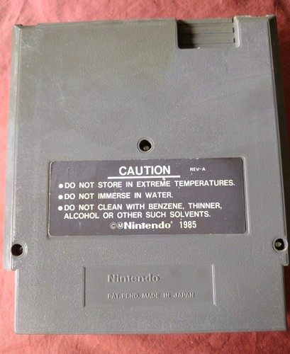 Tecmo Bowl NES Loose And Tested Nintendo Entertainment System Label ...