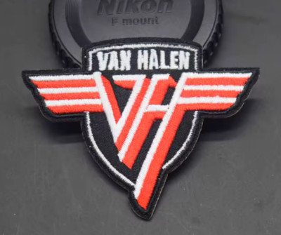 VAN HALEN - AMERICAN ROCK BAND - 1973 - Embroidered Iron-On Patch | eBay