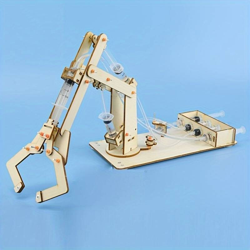 Roboterarm Greifarm Holz Bausatz Kinder Bastelset 12J | eBay.de