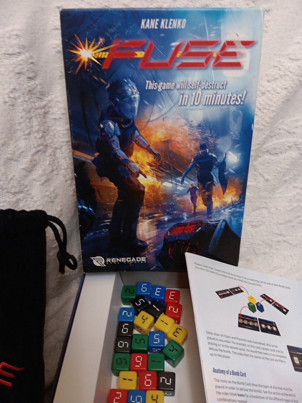 Fuse Dice Game This Game Will Self-Destruct In 10 Minutes Renegade Game ...
