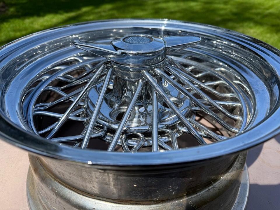 WIRE WHEEL 14x7 WELD STAR WIRE 50 SPOKE SINGLE 4LG | eBay