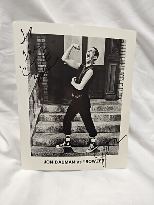 Jon Bauman From ShaNaNa As Bowzer Signature Promo Picture 8x10 To CTE ...