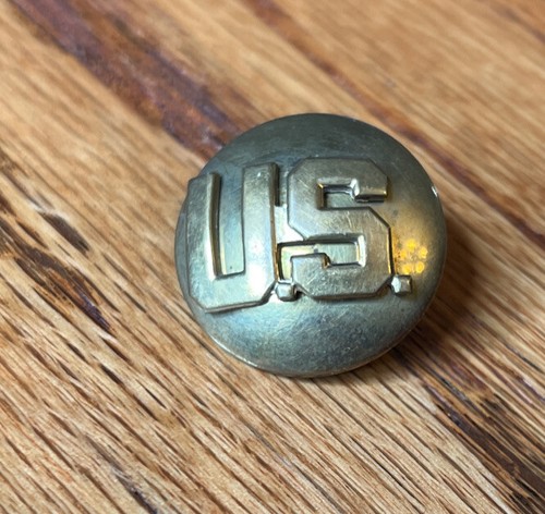 Vintage U.S. Metal Pin. Pinback. Military Gold Tone Collar US Army ...
