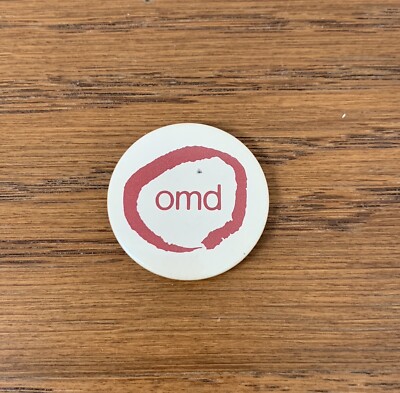 Vintage 1980's OMD Orchestral Manoeuvres PIN PinBacks Button Badge New ...