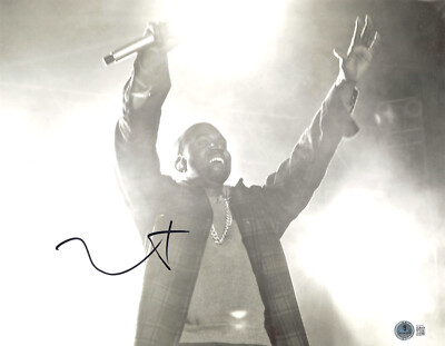 YE KANYE WEST SIGNED AUTOGRAPH 11X14 PHOTO BAS BECKETT 2 YEEZY | eBay