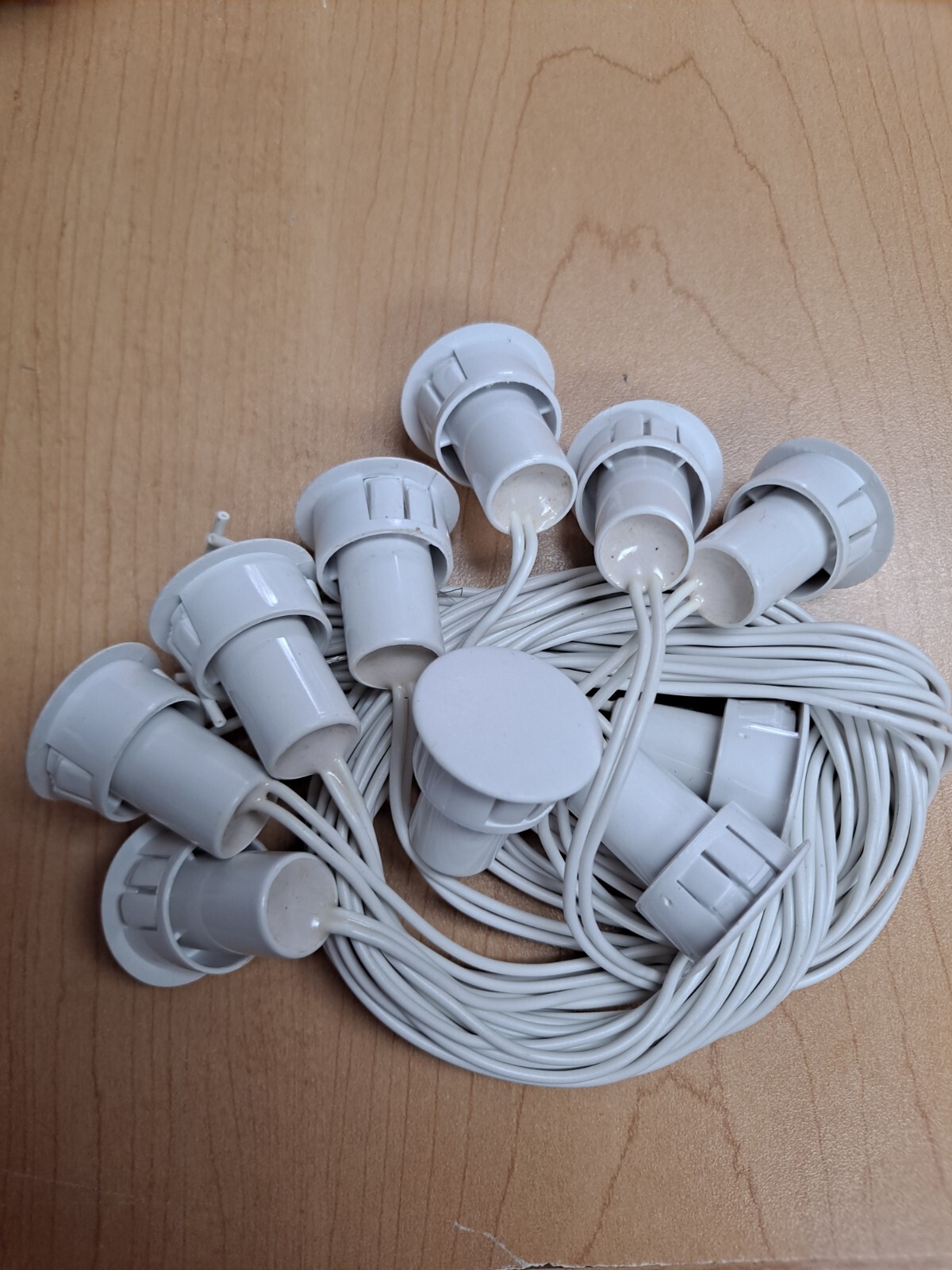 1 Recessed Door Window Contact Alarm Reed Switch Sensor/Magnet Steel ...