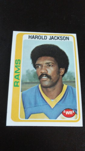 FREE SHIPPING-Harold Jackson-1978 Topps Football-nr.mt./mint/8-no.105 ...
