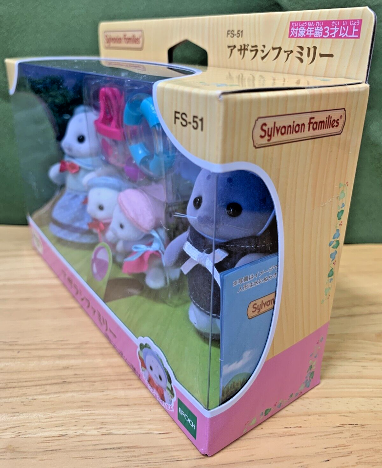 Sylvanian Families Seal Family Doll Set FS-51 Calico Critter Epoch ...