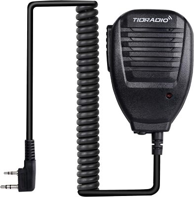 TIDRADIO! Speaker MIC for Ham GMRS Radio F8HP UV-5R 5RM 5RX UV-21R UV ...