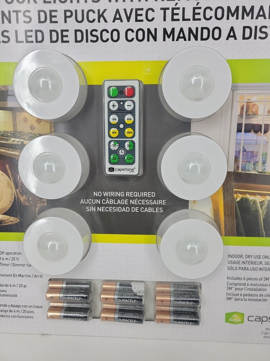 Capstone Led Puck Lights 6 Ct Costco | Shelly Lighting