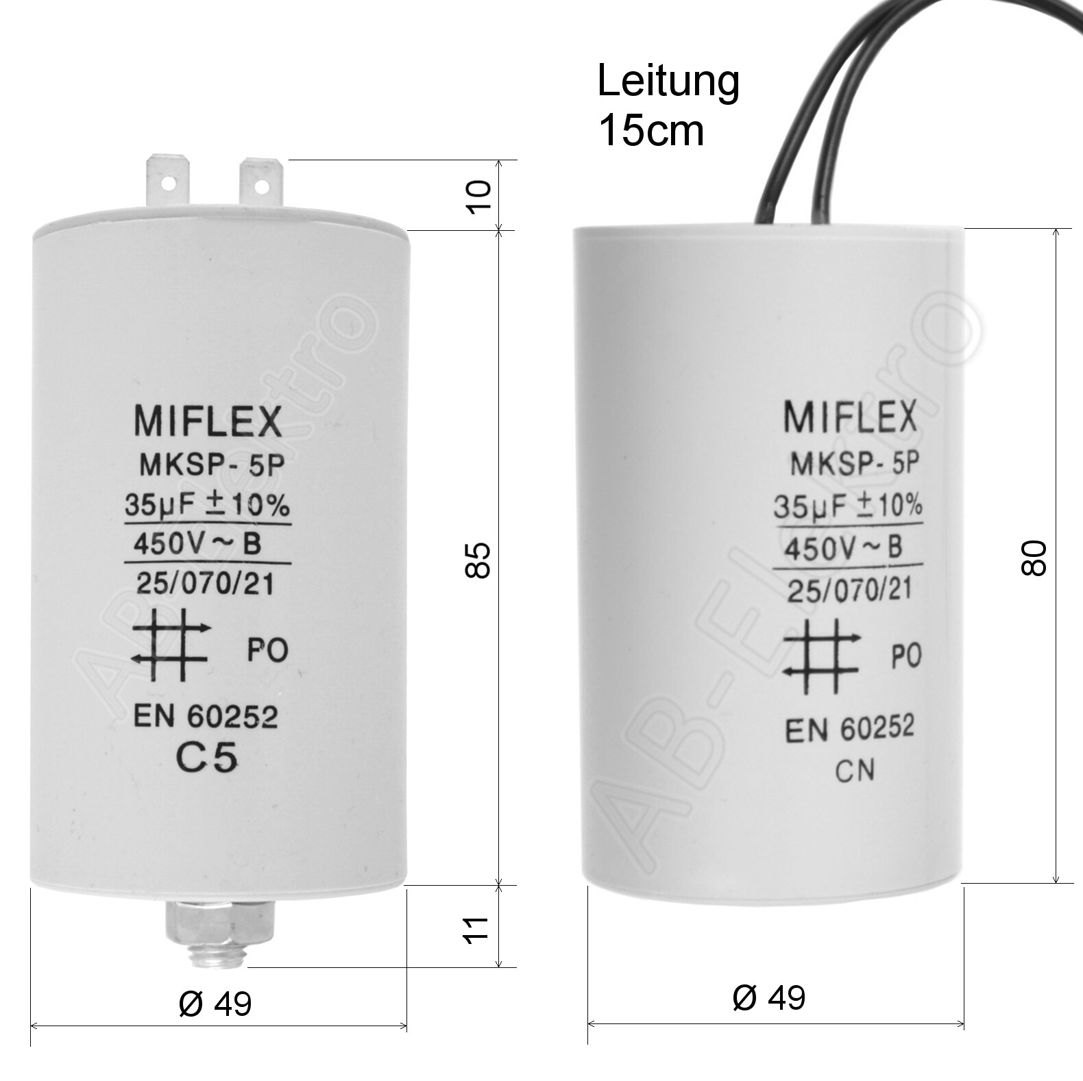 Kondensator 0,68-100 µF uF Anlaufkondensator Motorkondensator Kondensatoren | eBay