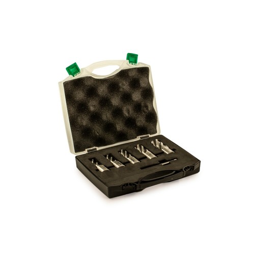 5 Piece Short RotaBroach Style Annular Hole Cutter Set - 14,16,18,20 ...