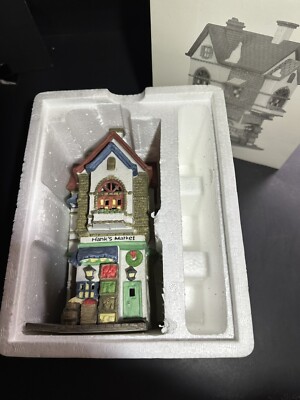 Dept 56 - Christmas In The City - 1988 - CORNER GROCER, Hank's Market ...