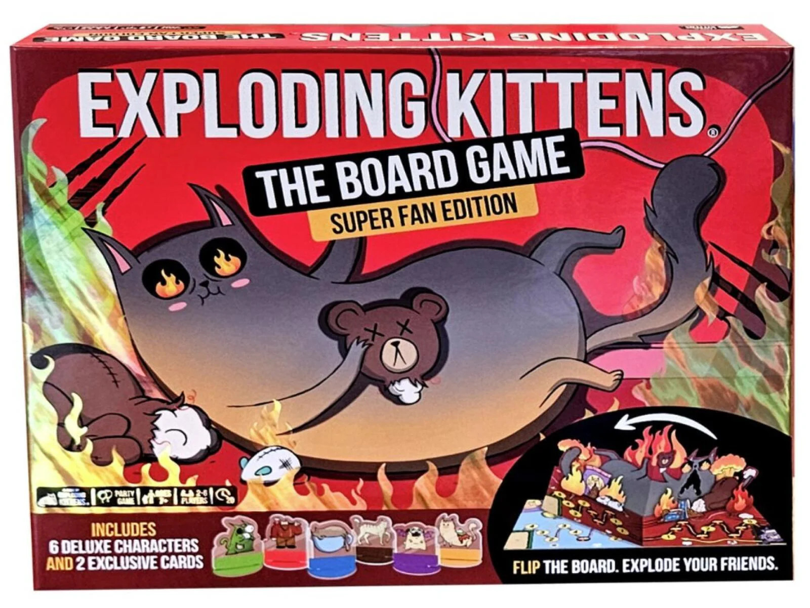 Exploding Kittens The Board Game Super Fan Edition (By Exploding ...