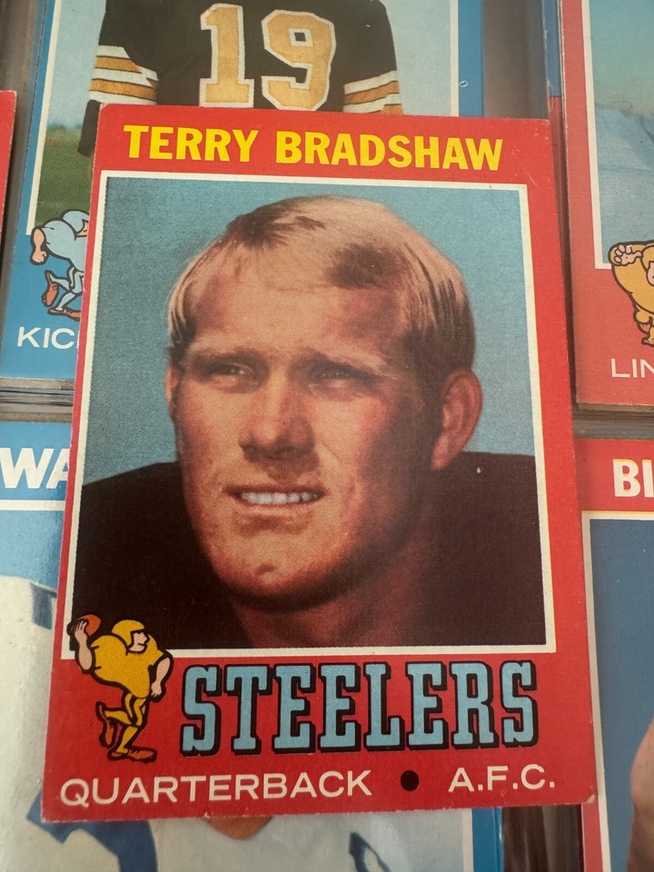 1971 Topps Football Complete Set HIGH GRADE w/ PSA Graded Unitas & Joe ...