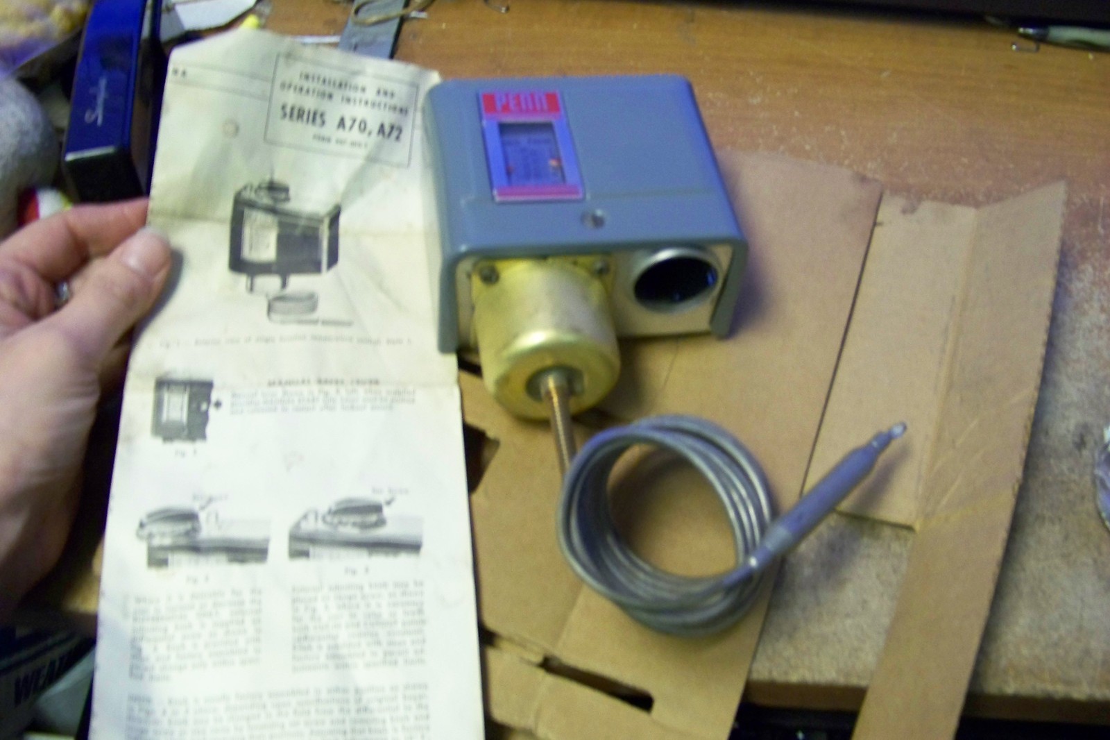 nos penn johnson controls a72aa-2 Johnson Controls A72AA-2 15/55F 6 ...