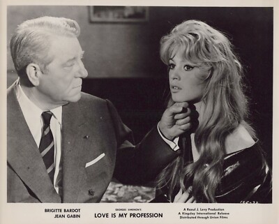 Brigitte Bardot in Love is my Profession (1958) Vintage Hollywood Photo M 270 | eBay