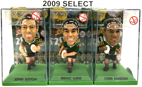 2009 SELECT NRL COLLECTIBLE STARS COLOR FIGURINE FULL TEAM SET(3 ...