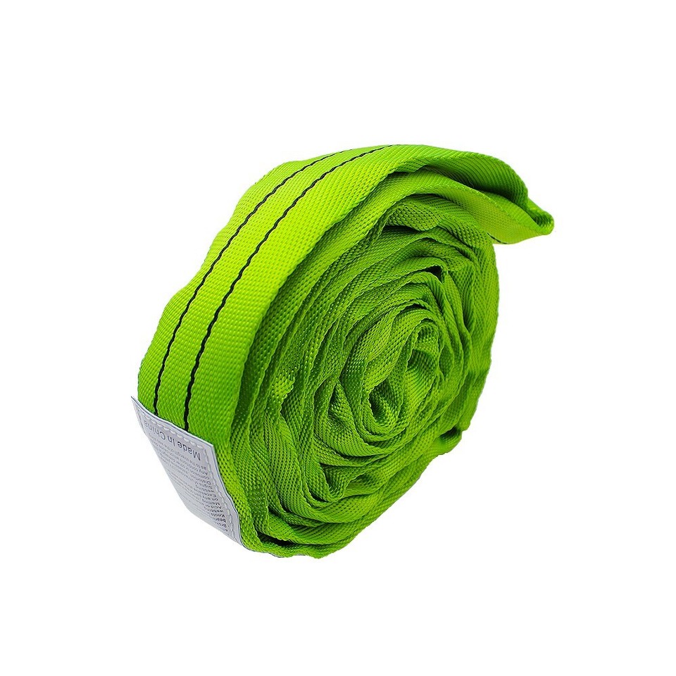 1 Pack 2" x 9ft Polyester Endless Round Lifting Sling Rigging Wrecker ...