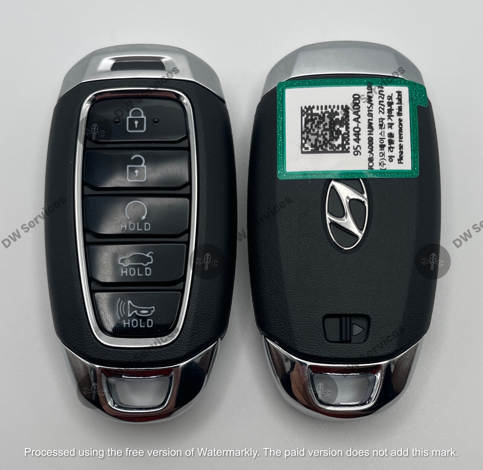 NEW! OEM Hyundai Elantra Smart Prox remote key FOB NYOMBEC5FOB2004 ...