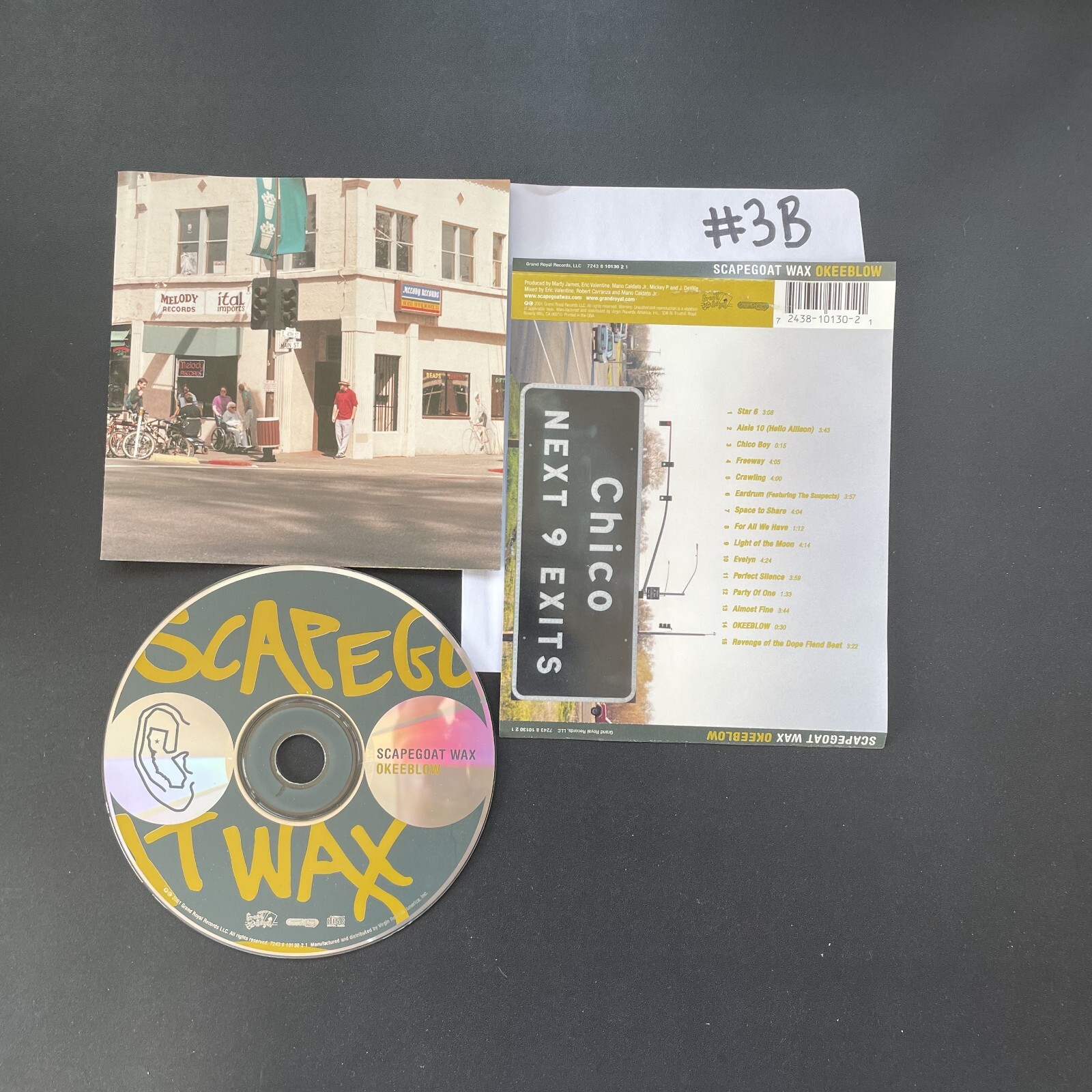 Okeeblow - Audio CD By Scapegoat Wax - No Case No Tracking #3B ...
