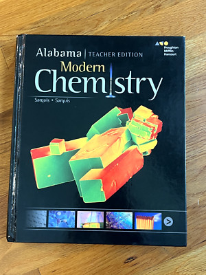 HOLT McDOUGAL Modern Chemistry Hardcover Alabama Teacher Edition, 2011 ...