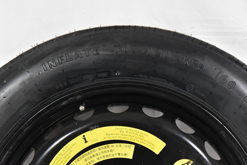 07-20 Mercedes ML350 GL450 GLE350 Emergency Spare Tire Wheel Donut Rim ...