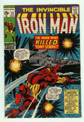 IRON MAN #23 6.5 // GEORGE TUSKA COVER MARVEL COMICS 1970 | eBay