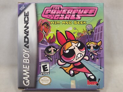 Powerpuff Girls Him and Seek (Game Boy Advance | GBA) Authentic BOX ...