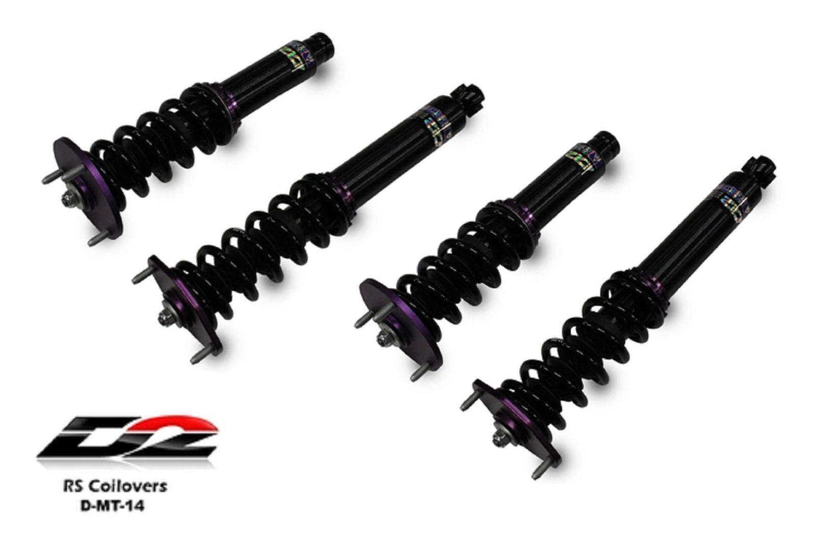 D2 Racing RS Coilovers 36-Step Adj Shocks for 95-99 Eclipse 93-98 ...