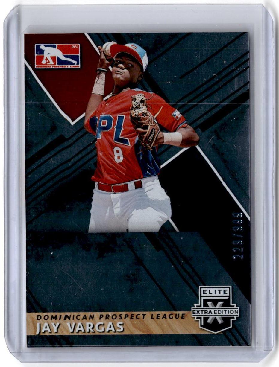 2019 Panini Elite Extra Edition #195 Jay Vargas /999 | eBay