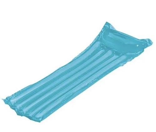 Bluescape Blue Transparent Air Mat, Inflatable Pool Float, Adult ...