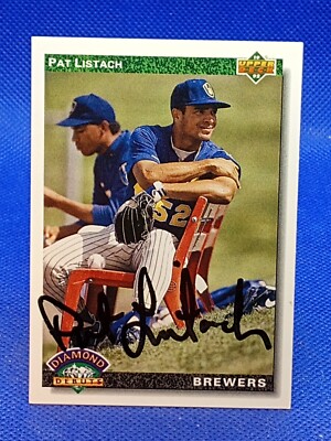 AUTOGRAPH AUTO Pat Listach 1992 Upper Deck #775 | eBay