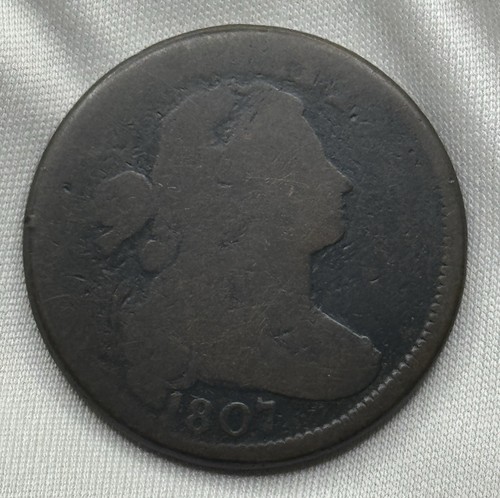 1807 Draped Bust Large Cent 1C | eBay